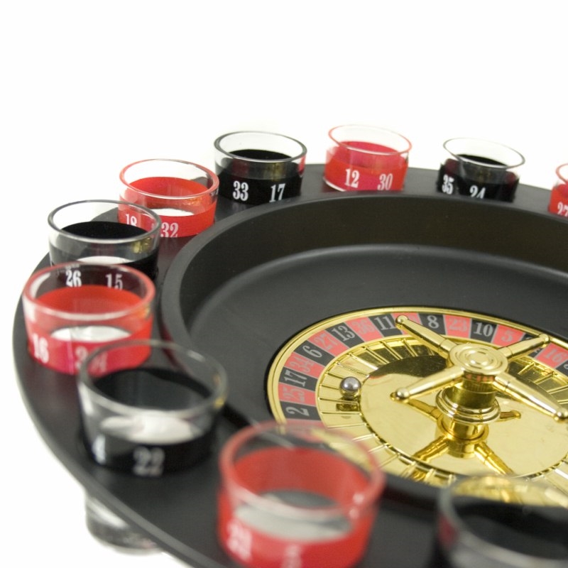 Imprezowa Ruletka z Kieliszkami - GodsToys.pl