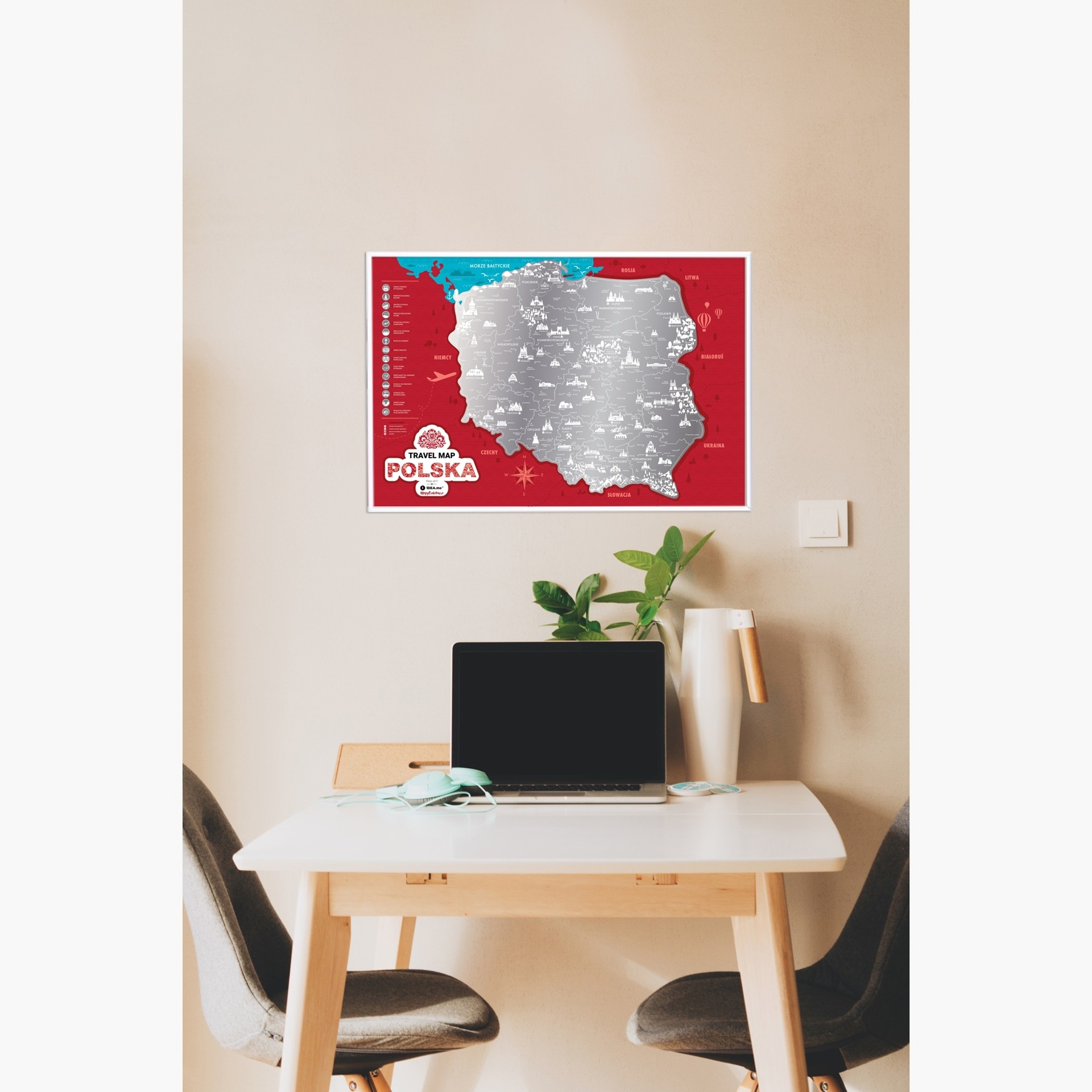Travel - Mapa Zdrapka – Odkryj Polskę - GodsToys.pl