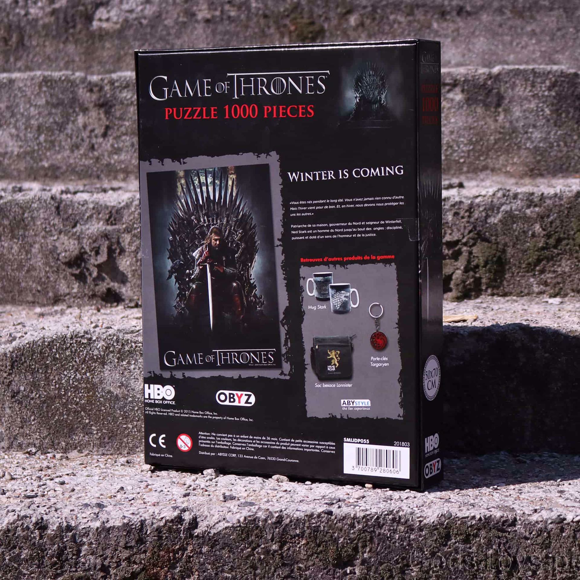 Gra o Tron – Puzzle 1000 Elementów - GodsToys.pl